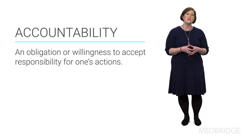 Managing for Accountability: Accountability Starts With You | Medbridge