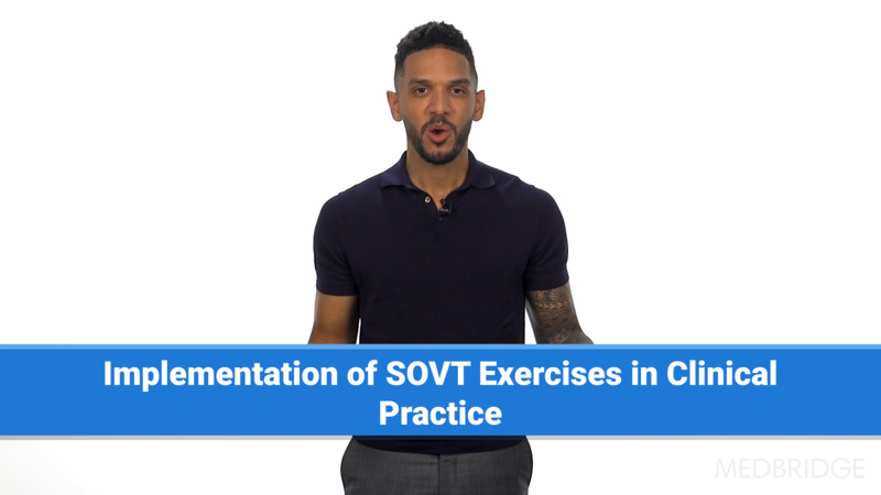 Creating Functional SOVT Exercises to Increase Generalization | Medbridge